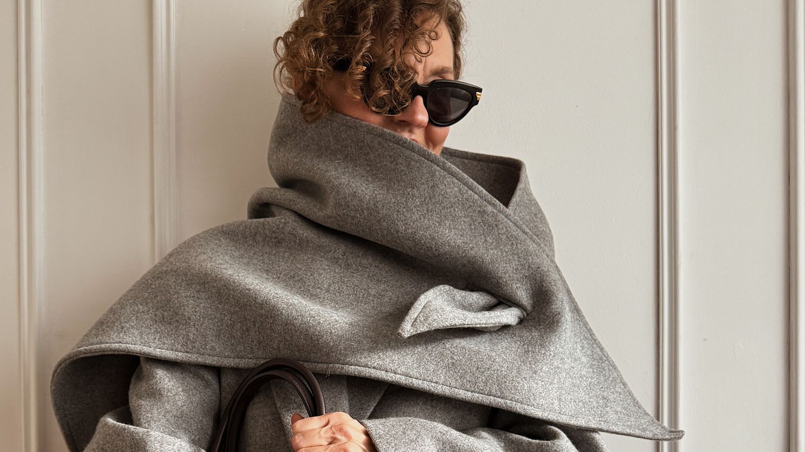 3 Ways to Wear the Built-in Scarf Trend This Winter | Marie Claire