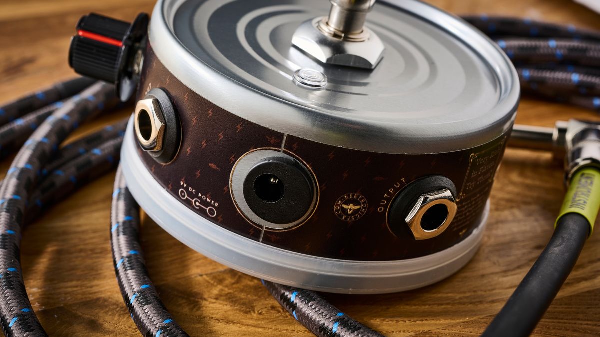 Beetronics Tuna Can Fuzz Pedal review | MusicRadar