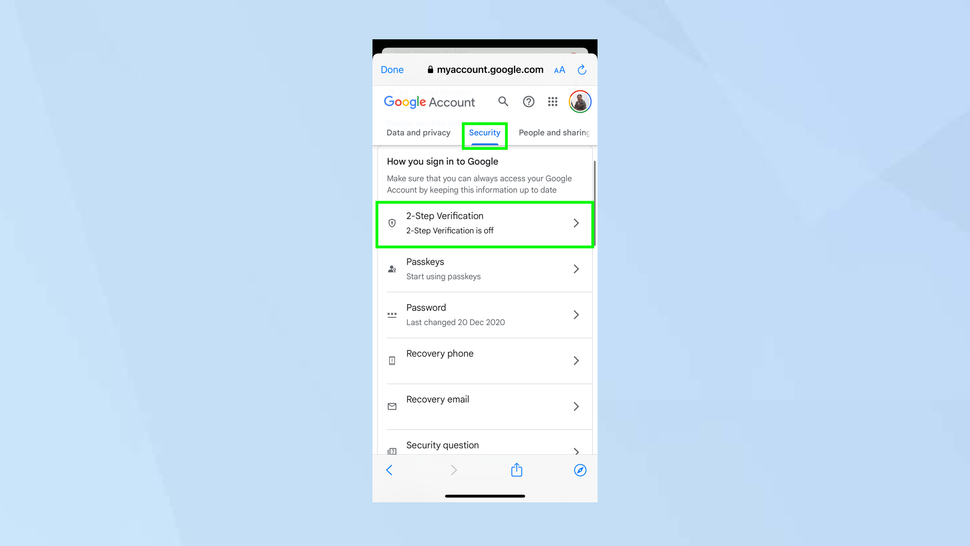 How to set up Gmail two-factor authentication | Tom's Guide