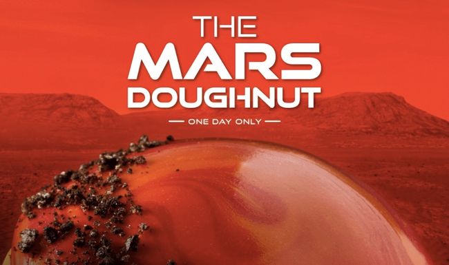 Krispy Kreme makes special ‘Mars Doughnut’ to celebrate Perseverance ...