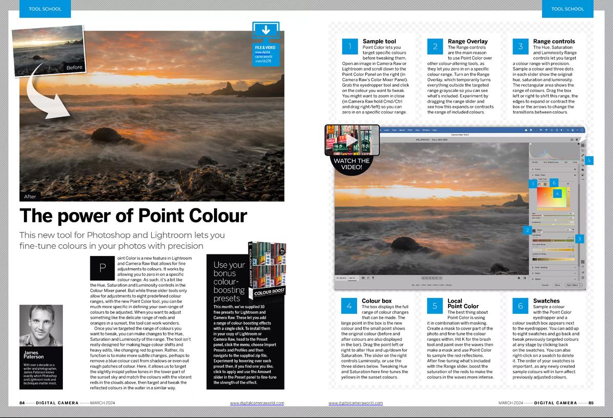 Get 14 bonus gifts with the March 2024 issue of Digital Camera ...