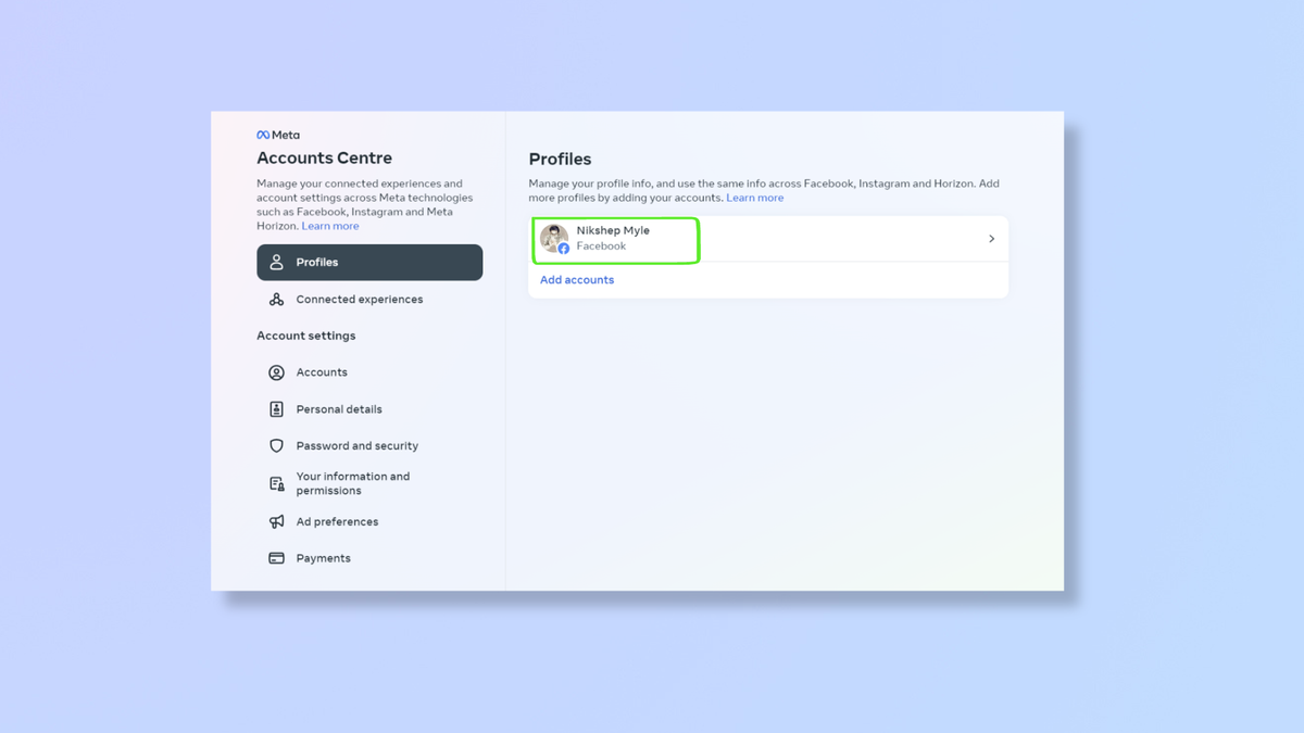 How to change your name on Facebook | Tom's Guide