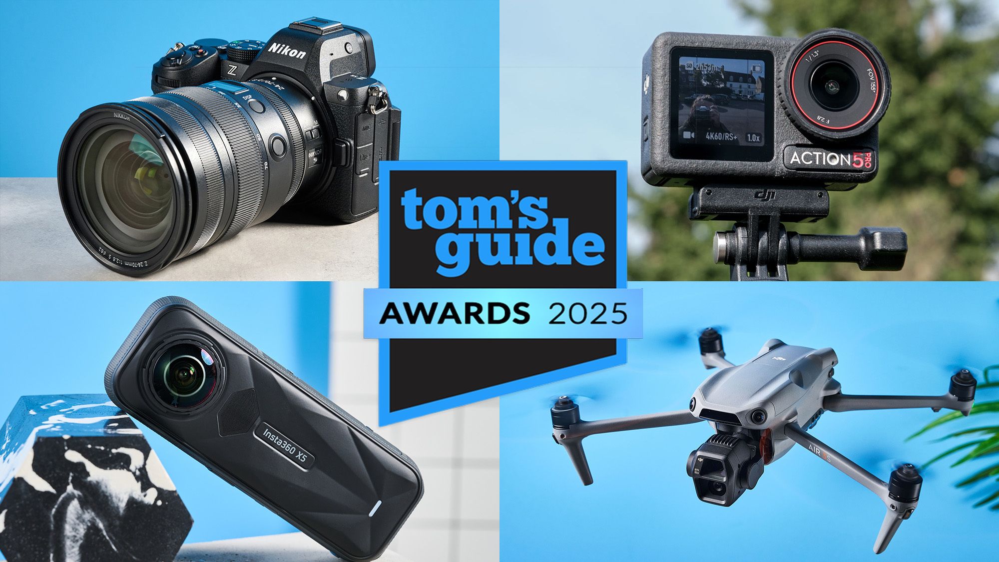 Tom's Guide Awards 2025: Our favorite mirrorless cameras, action cameras, drones and more | Tom ...
