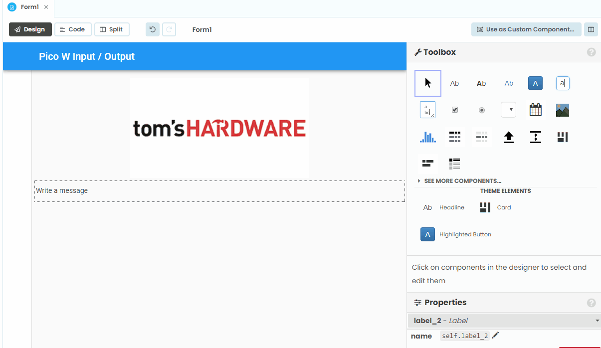 How To Build a Raspberry Pi Pico W Web App With Anvil | Tom's Hardware