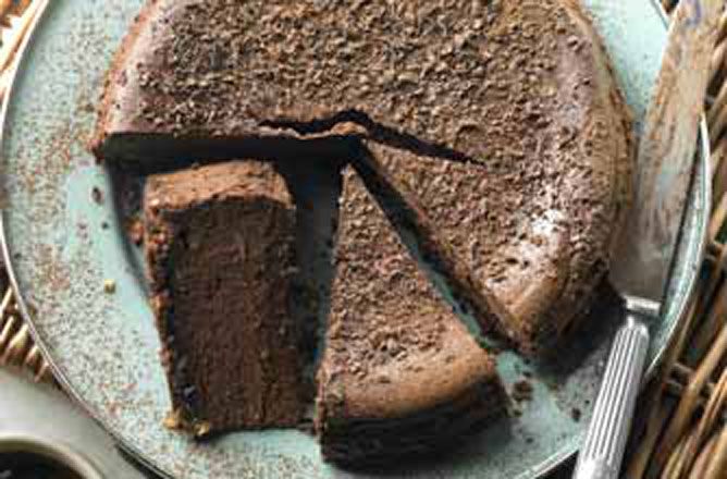 Simon Rimmer double chocolate cheesecake | Dessert Recipes | GoodtoKnow