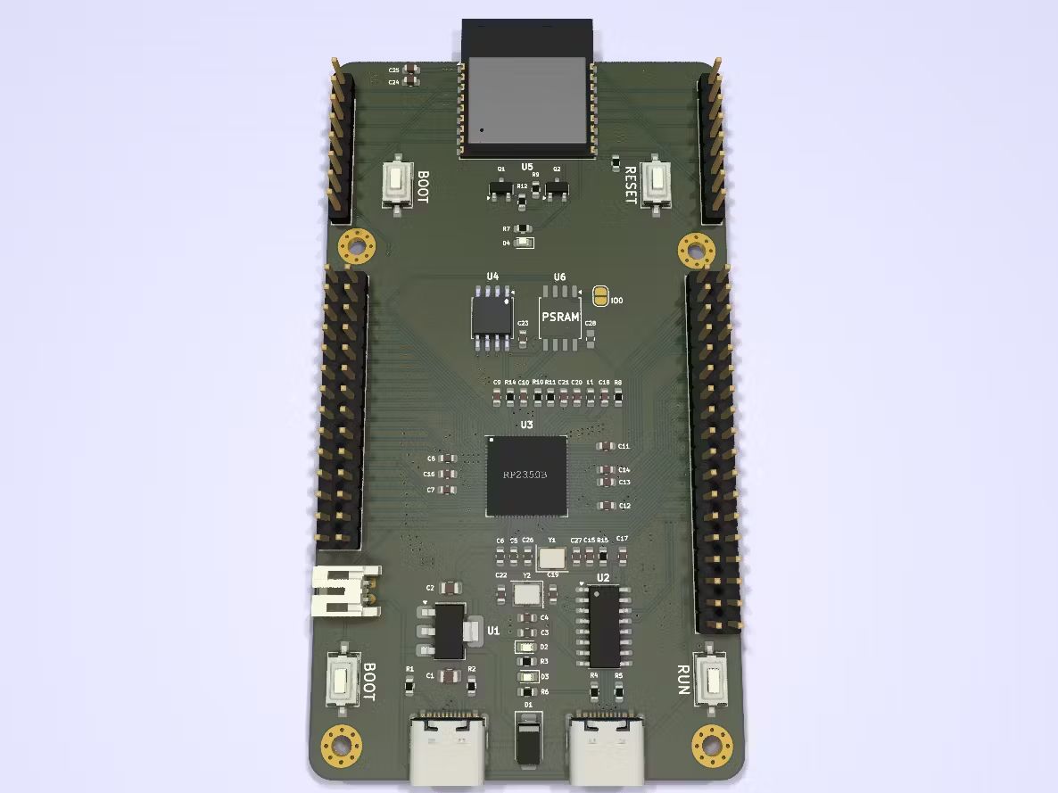 Maker Brings Wi Fi To The Raspberry Pi Pico 2w Via Custom Dev Board And Esp32 Toms Hardware
