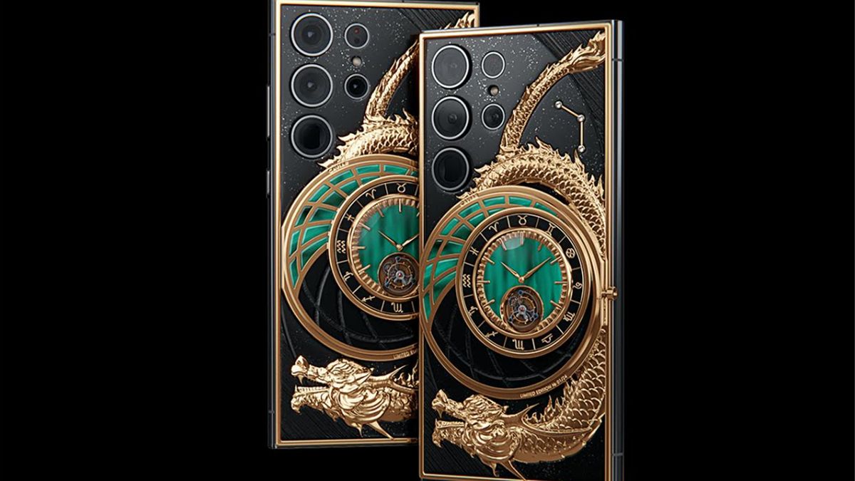 If I won the lottery I'd buy this 24 Carat gold Samsung Galaxy S24 ...