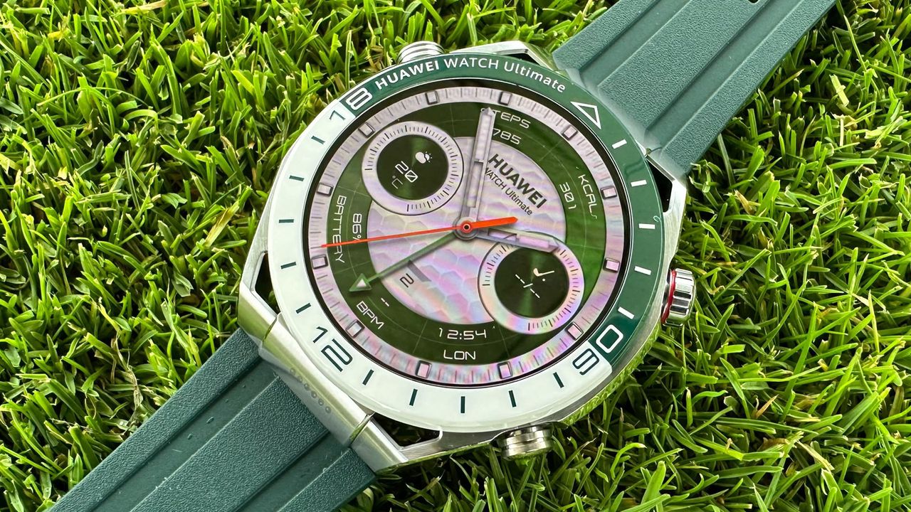 Huawei Watch Ultimate Green Edition Review | Golf Monthly