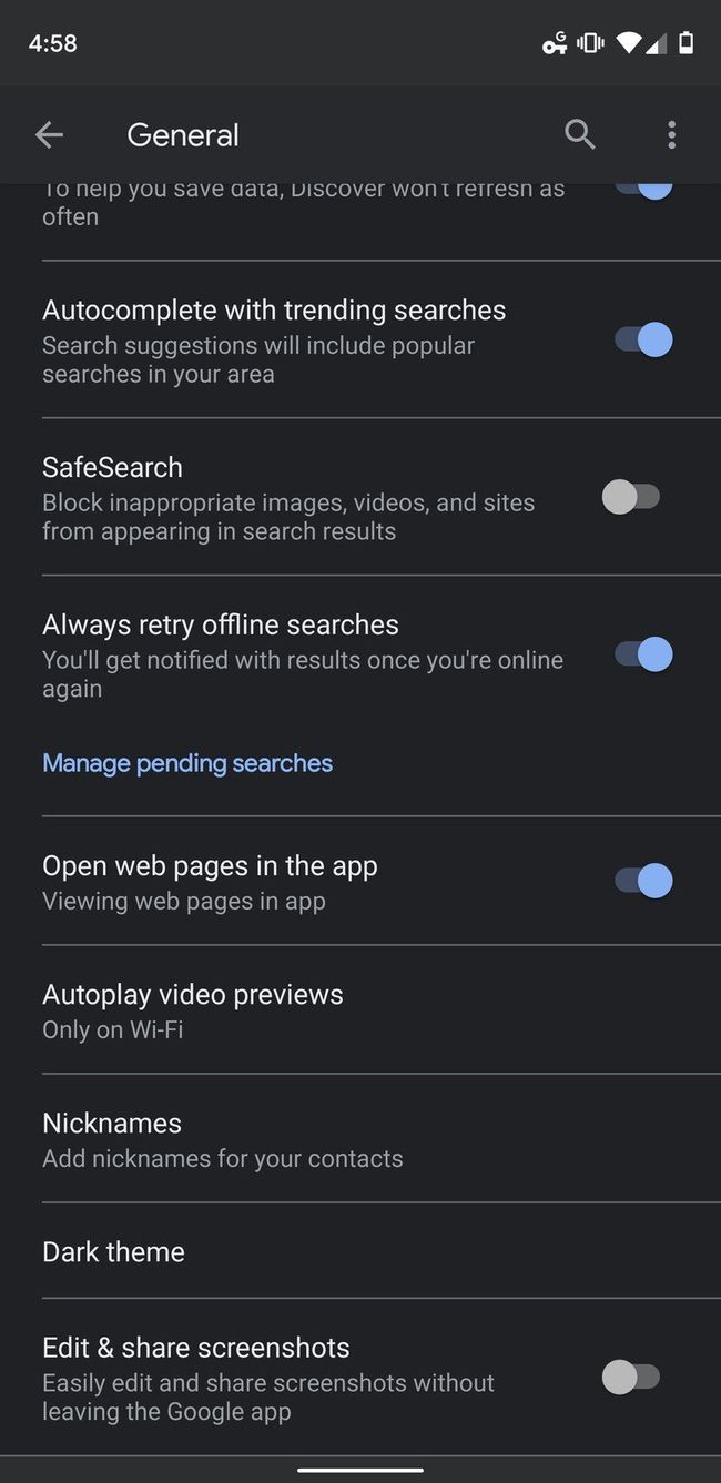 Google Search, Assistant, and Discover feed are getting a dark theme ...