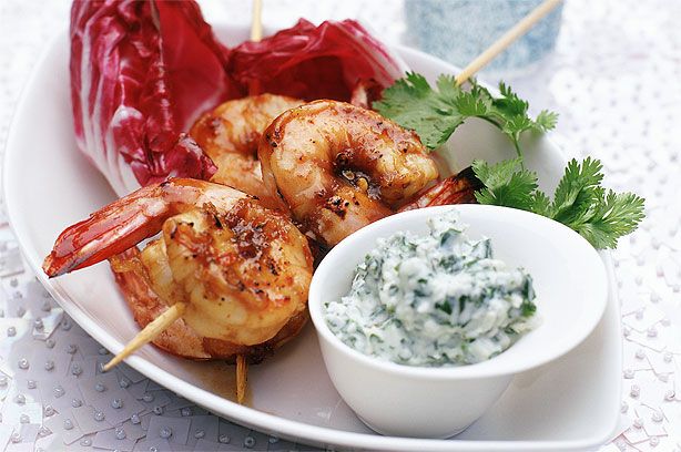 Tamarind prawns with coconut dip | Thai Recipes | GoodtoKnow