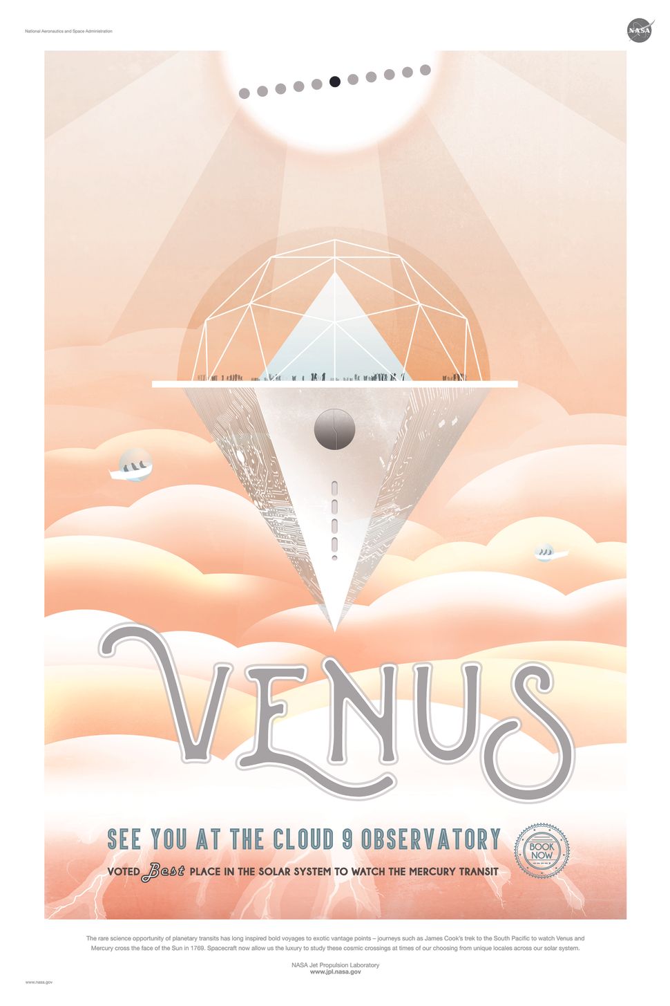 14 Awesome Space Tourism Travel Posters from NASA (Gallery) | Space