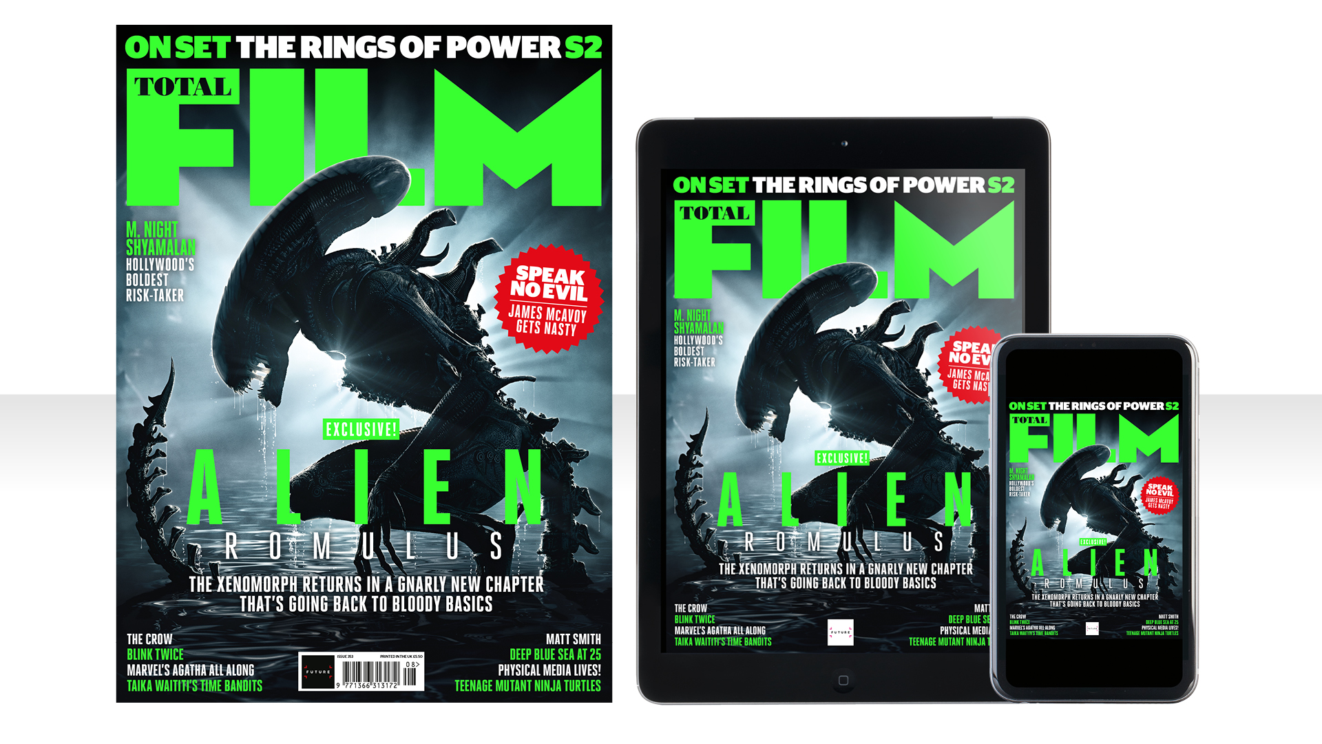 Alien: Romulus lands on the cover of Total Film magazine - order now ...