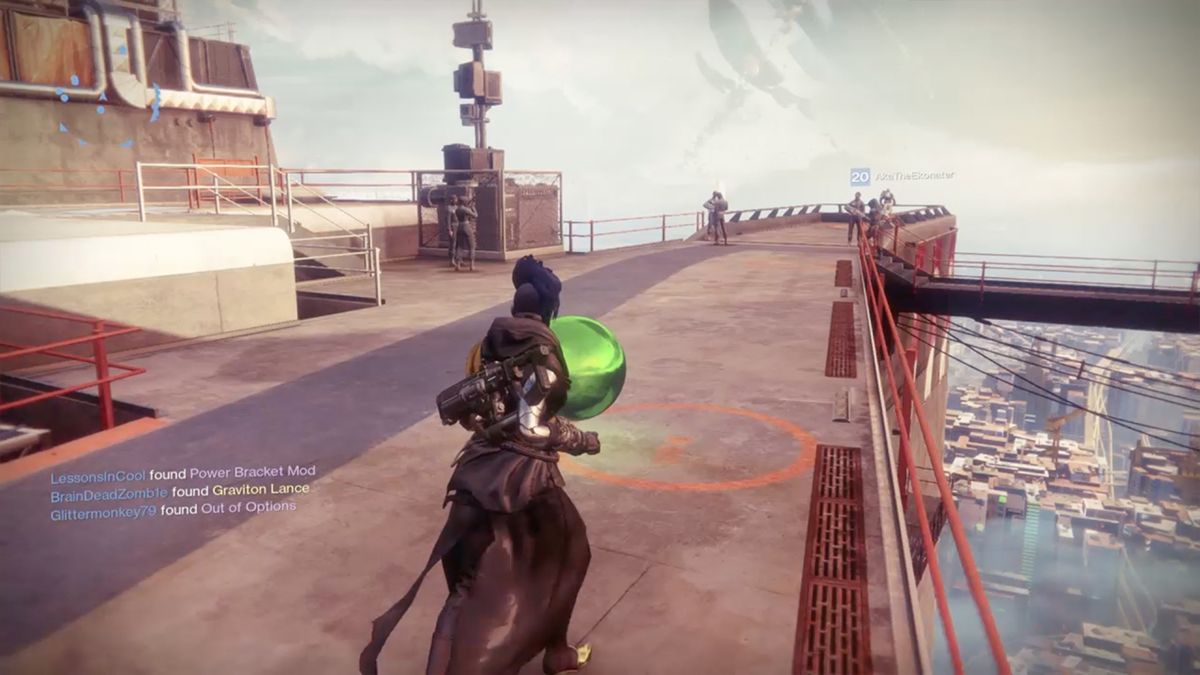 How to get the huge Traveller ball in the Tower in Destiny 2 | GamesRadar+