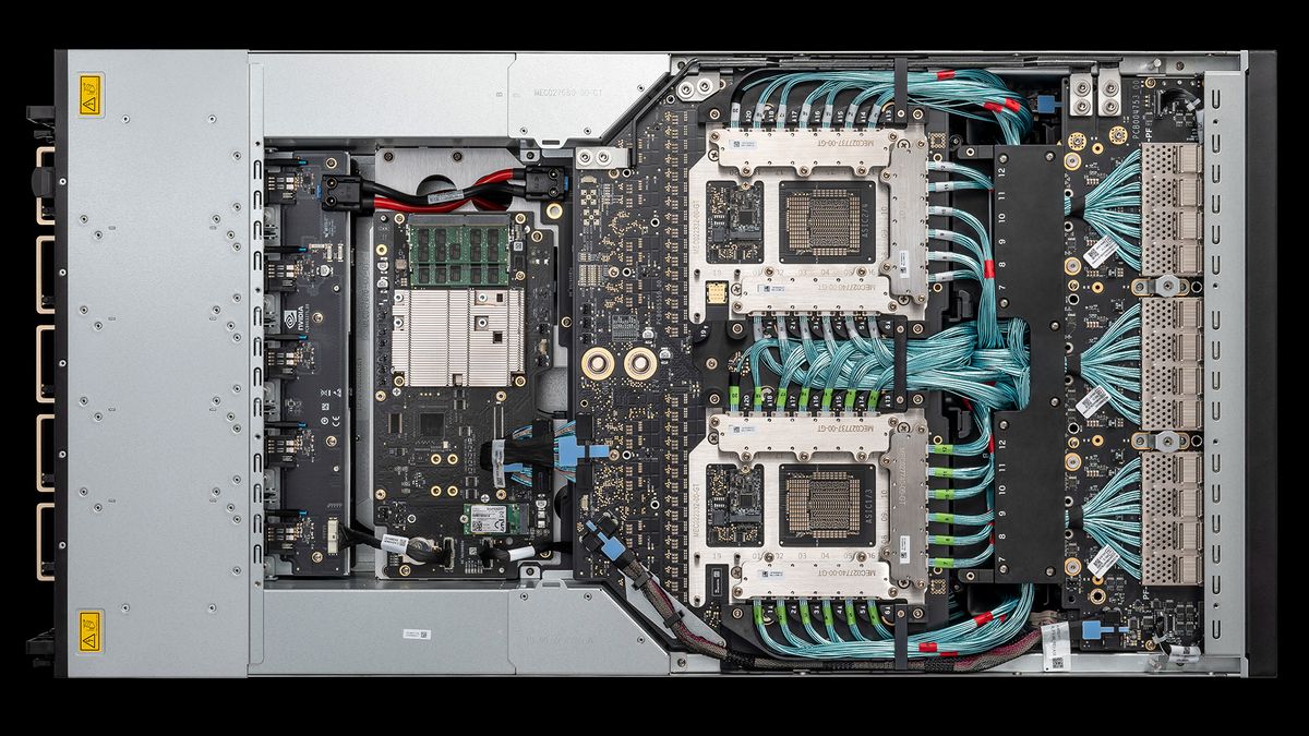 Nvidia shows off Blackwell server installations in progress — AI and ...