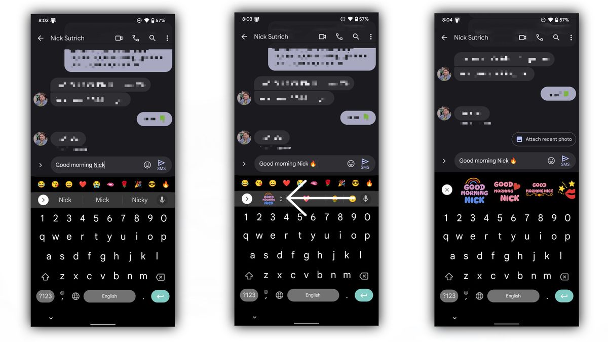 How to use Gboard to create and send custom text stickers | Android Central