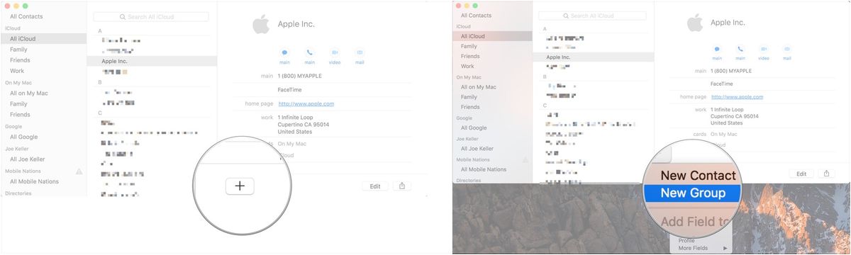 How to use Contacts on Mac | iMore