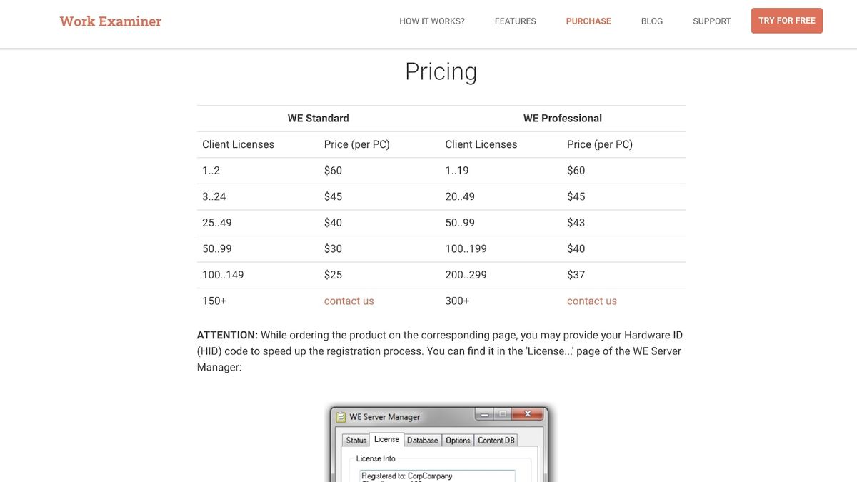 Work Examiner employee monitoring software | TechRadar