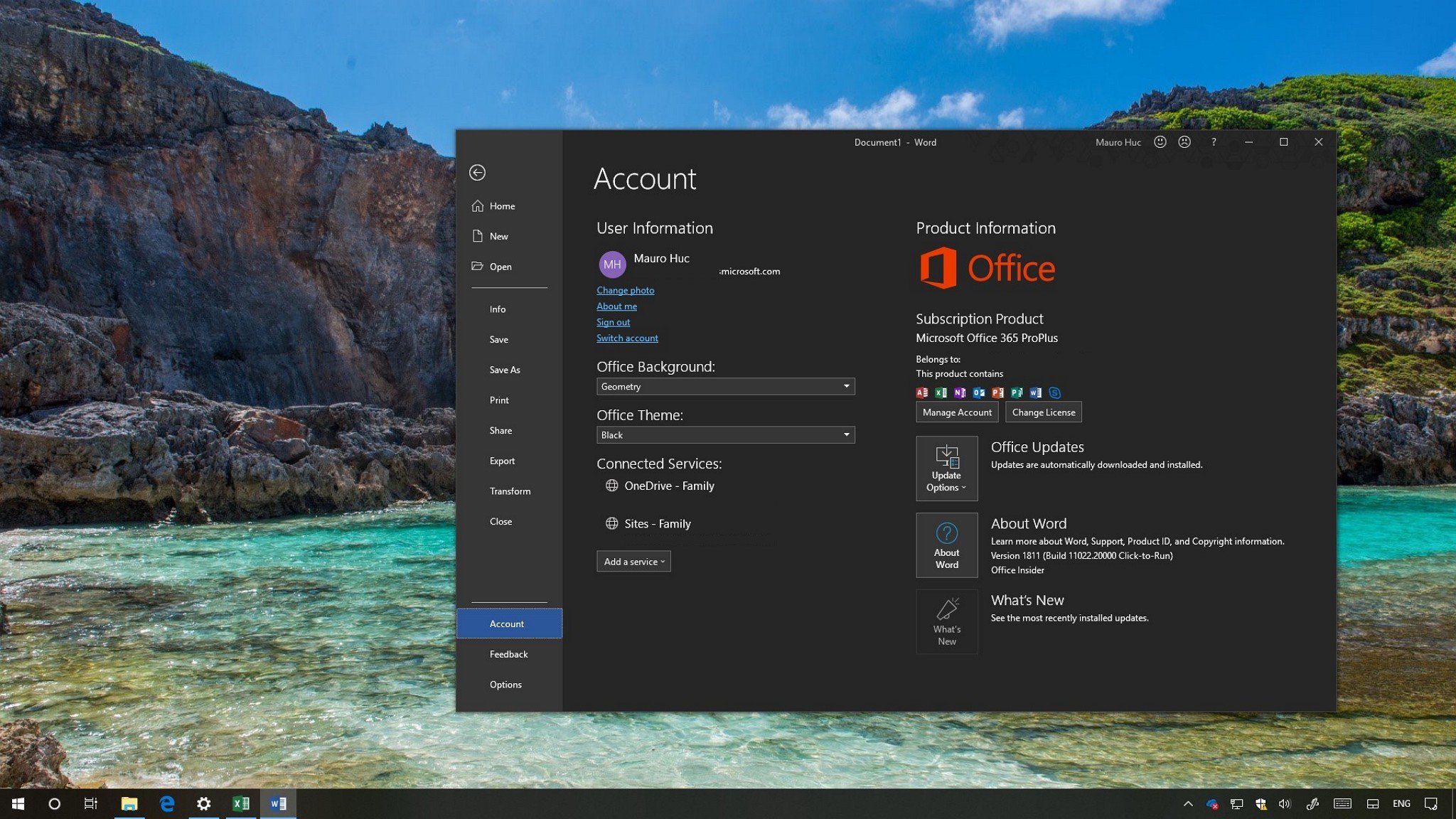 How To Change The Color Theme Of Office Apps Windows Central