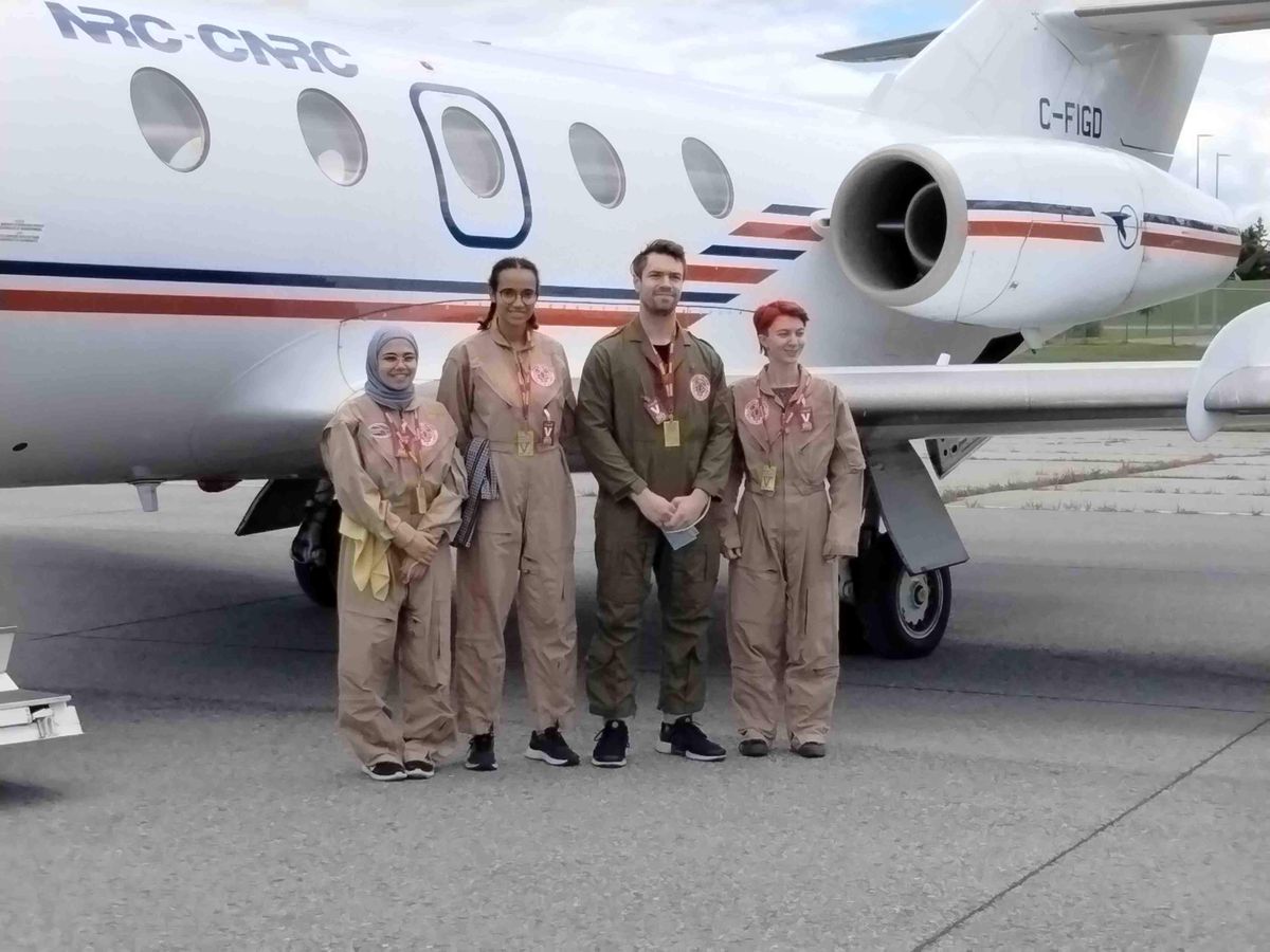 I flew weightlessly on a parabolic flight to see student science soar ...