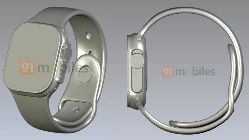 If this is Apple's radical new Apple Watch Pro design then bring on ...