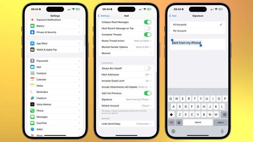 Sick of sending "Sent from my iPhone"? Here's how to remove the ...