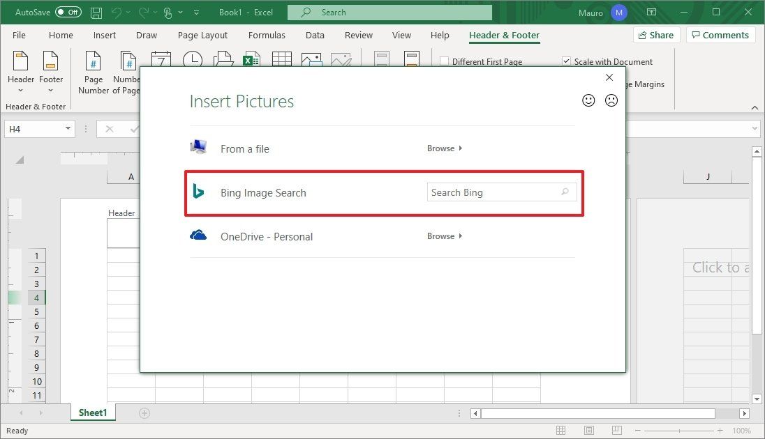 How to add a header and footer in Excel | Windows Central