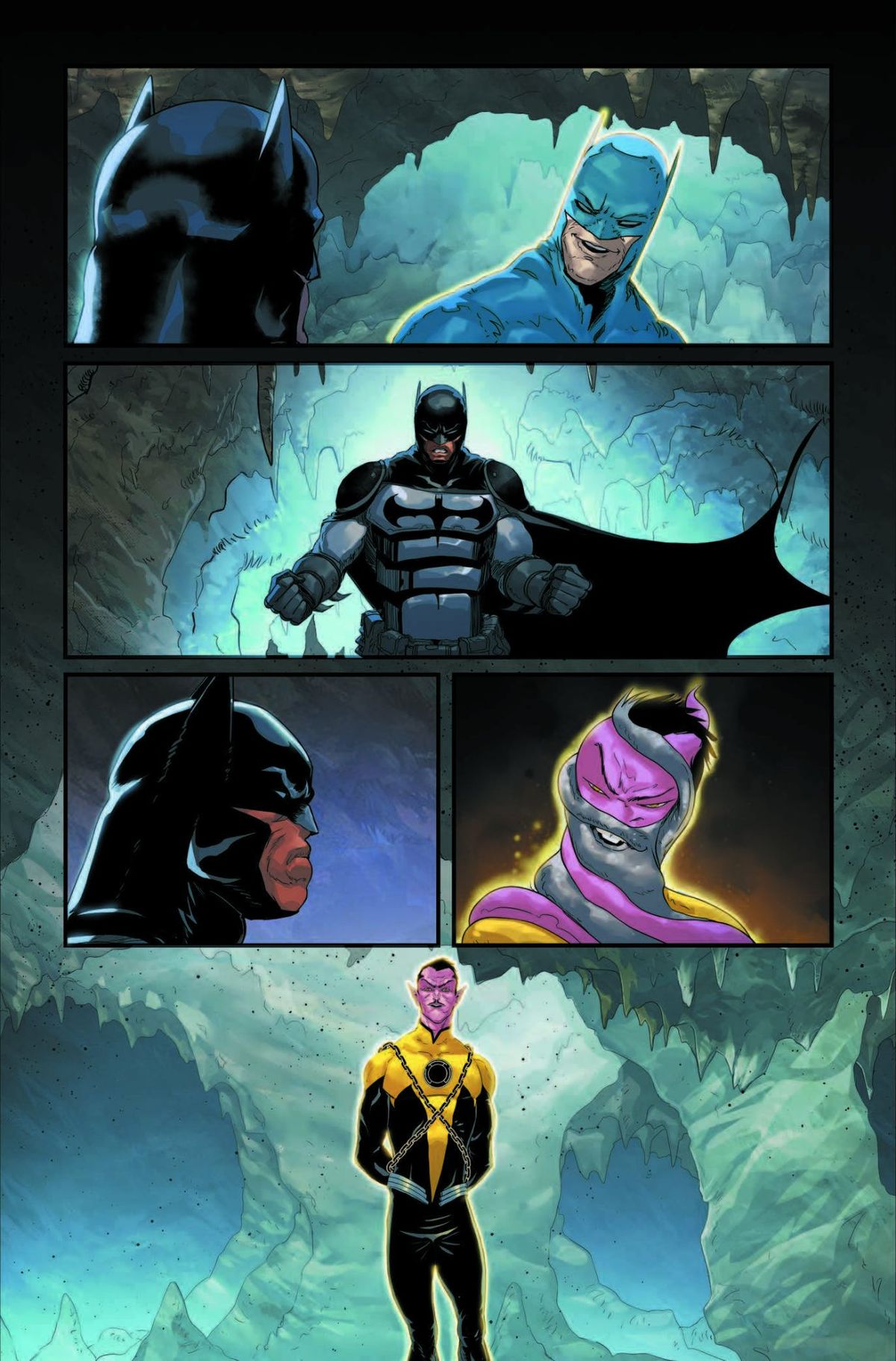 Jace Fox fights Sinestro in I Am Batman #15 | GamesRadar+