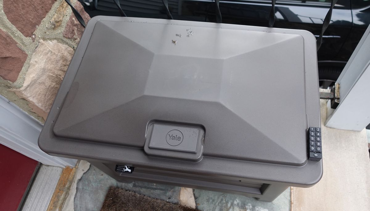 Yale Smart Delivery Box review | Tom's Guide