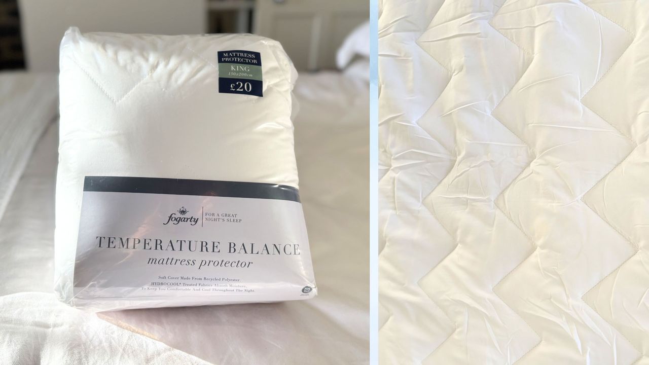 Dunelm Fogarty Temperature Balance Mattress Protector review | Woman & Home