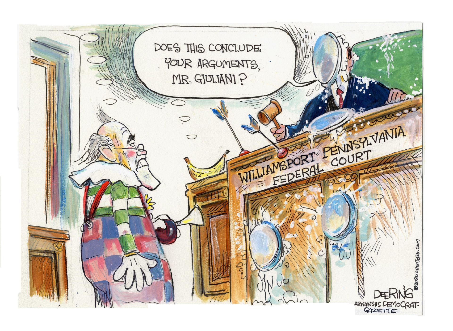 5 bruisingly funny cartoons about Rudy Giuliani's dubious legal ...