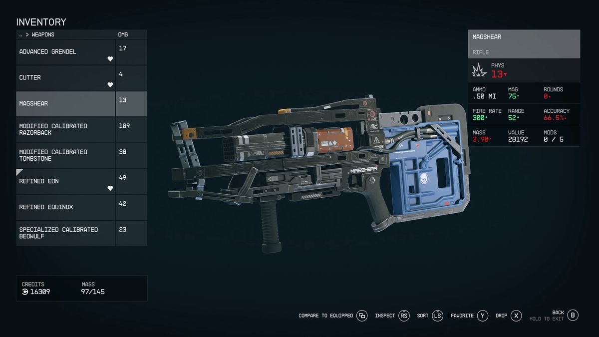 Starfield weapons list: Every weapon shown off (so far) | Windows Central