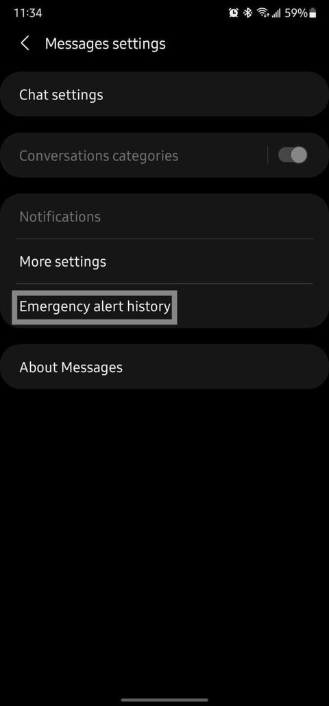 How to disable Amber and emergency alerts on your Samsung Galaxy phone ...