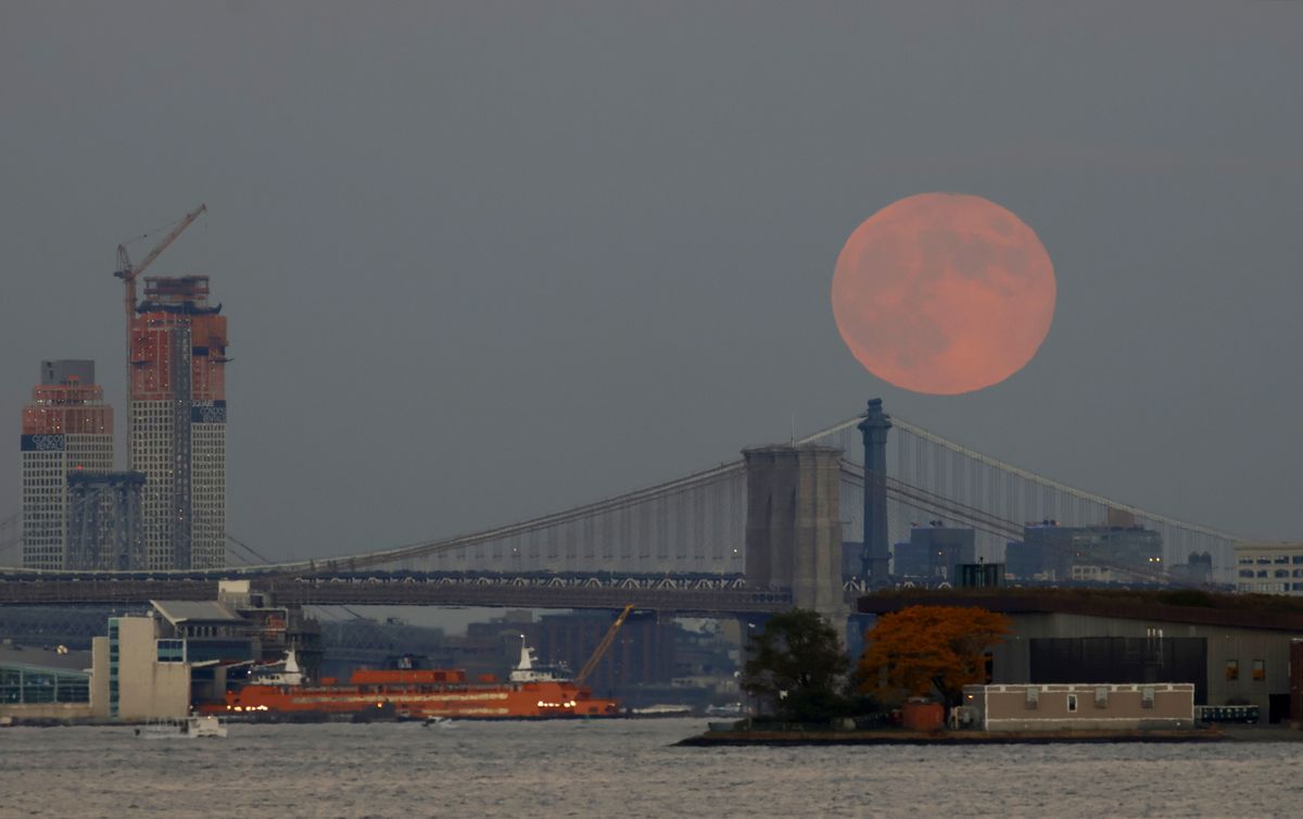 Hunter's Supermoon rises this week, the biggest full moon of 2024. Here ...