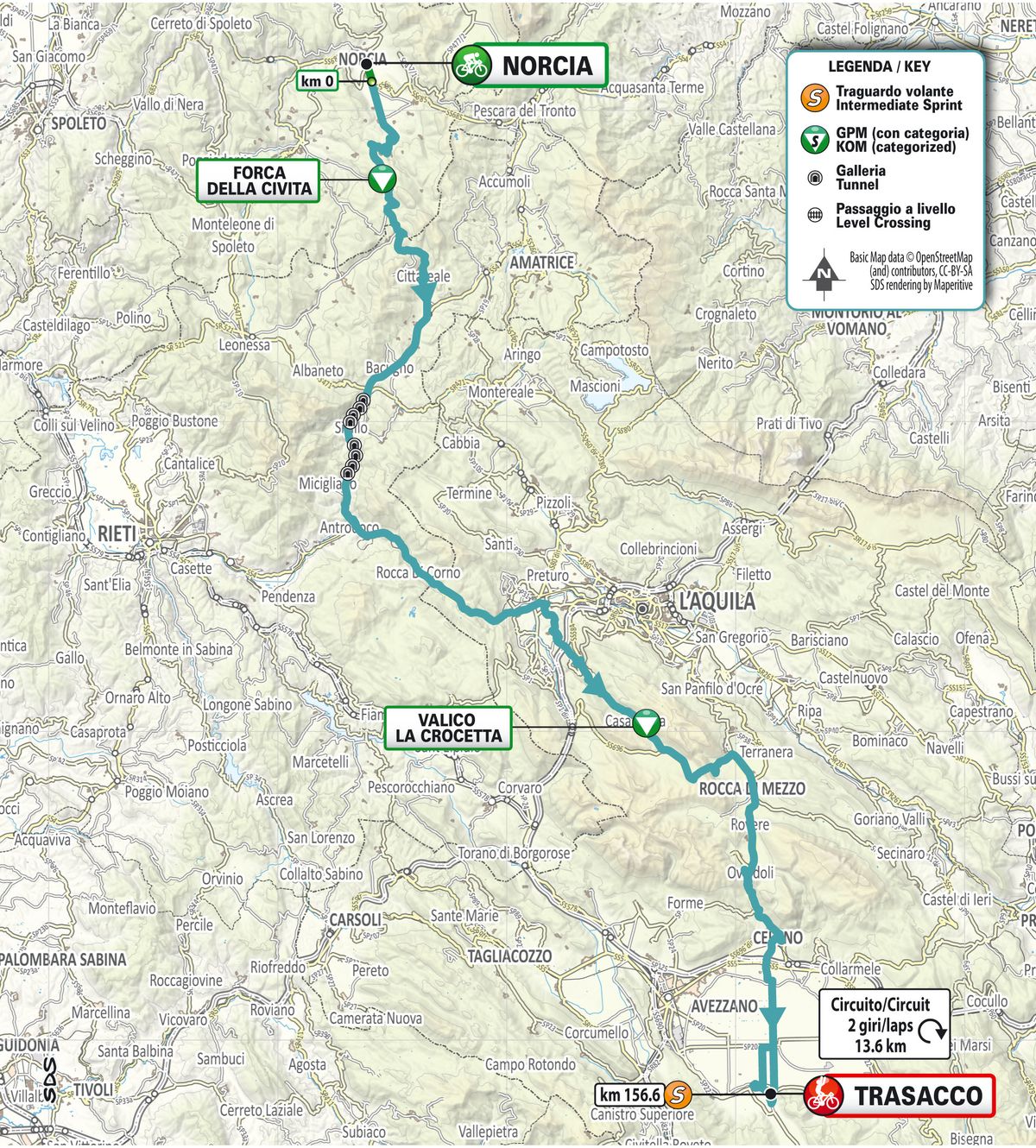 Tirreno-Adriatico 2025 route | Cyclingnews