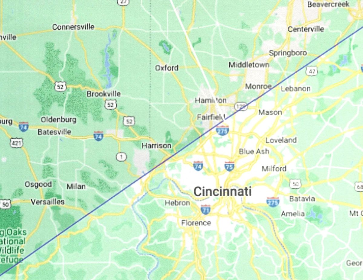Historical incidents of viewing total eclipses near the edge of ...