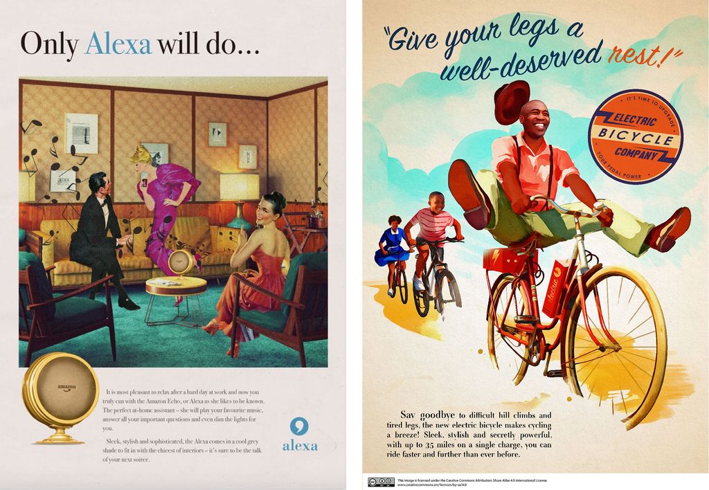 Modern tech gets a retro makeover in new spoof ads | Creative Bloq