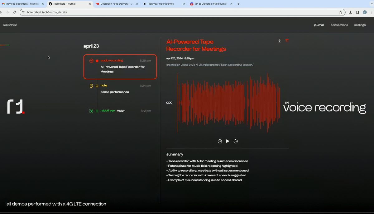 Rabbit R1 pickup party recap — new features, demos, unboxing and more ...