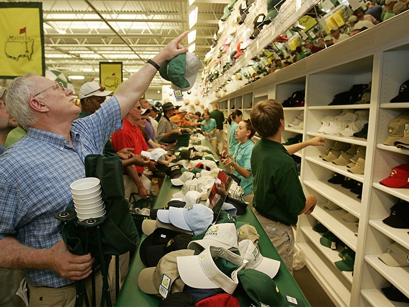 Inside The Augusta National Merchandise Shop - US Masters 2018 | Golf ...