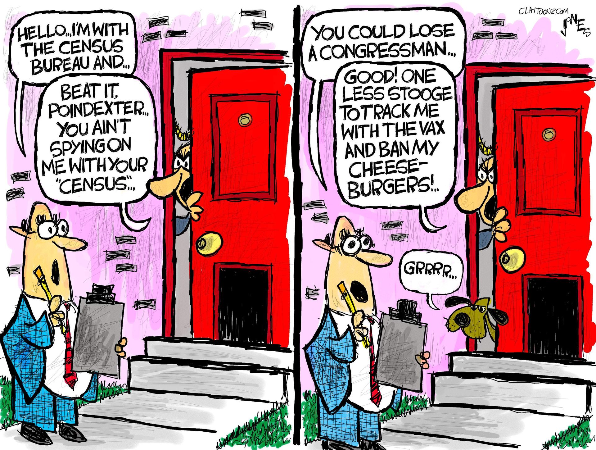 Editorial Cartoon U.S. census congress maga | The Week