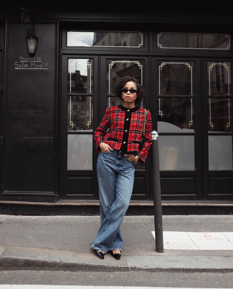 7 Elegant Low-Rise-Jeans Outfits to Try | Who What Wear