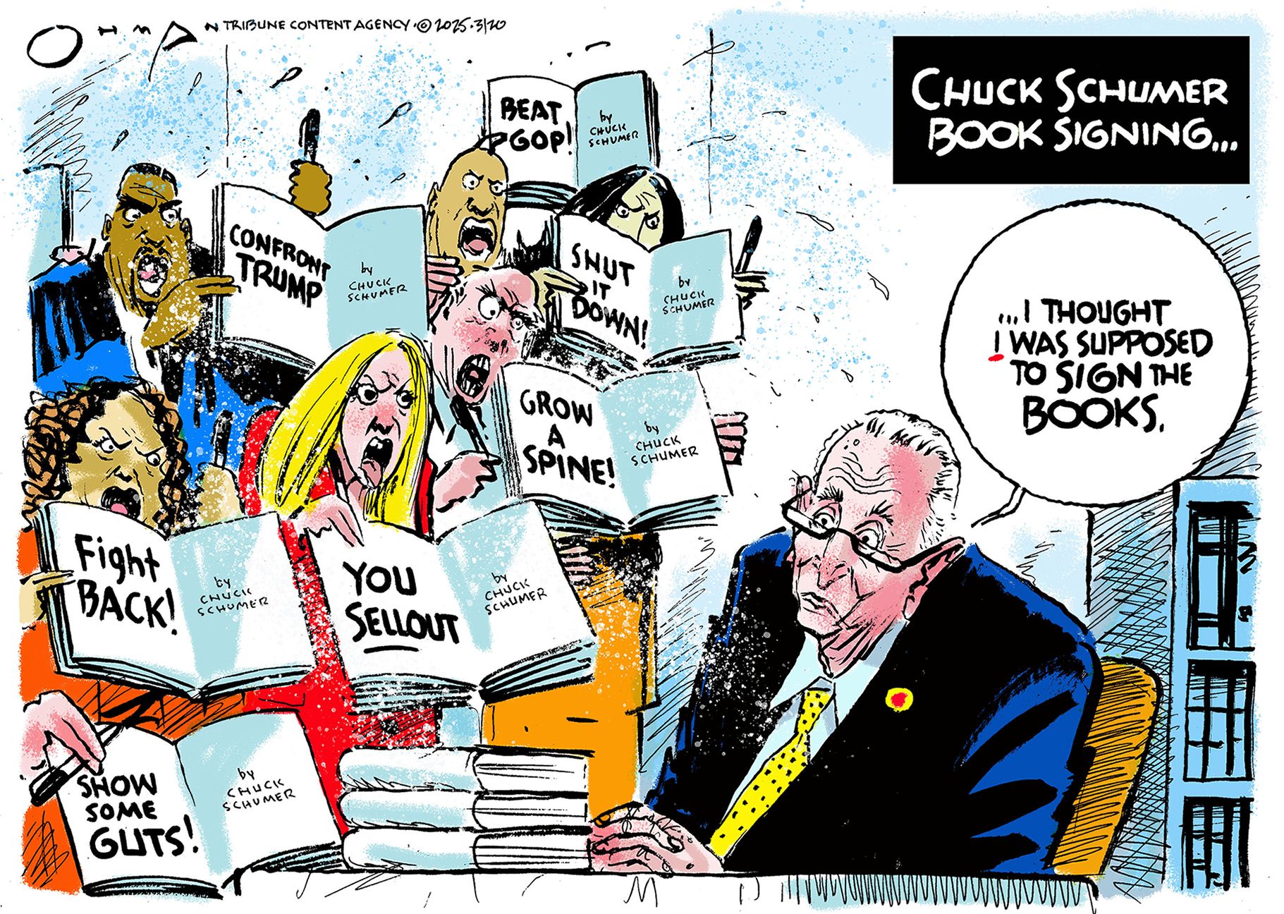 Today's political cartoons - March 20, 2025 | The Week