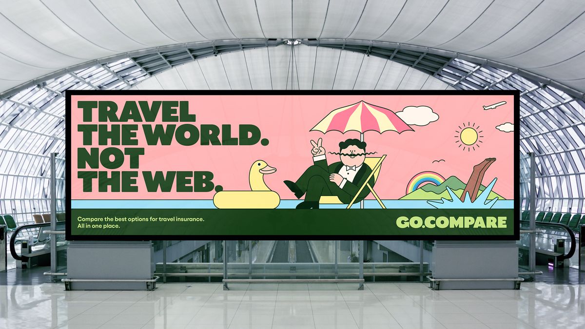 Iconic Go.Compare mascot gets a playful rebrand | Creative Bloq