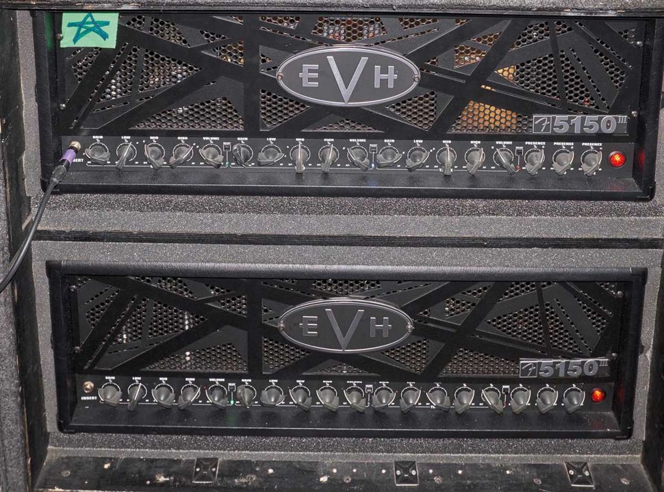 Eddie Van Halen's guitar rig at Van Halen's final shows | Guitar World