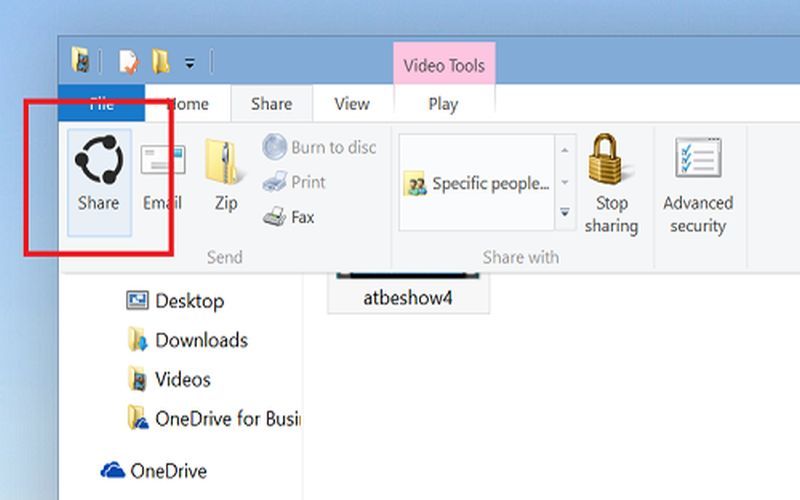Microsoft puts the spotlight on the File Explorer's Share button in ...