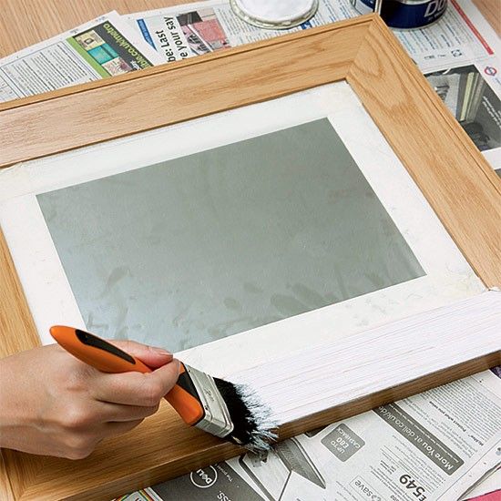 How to make a decorative mirror | Plaster mouldings | Ideal Home