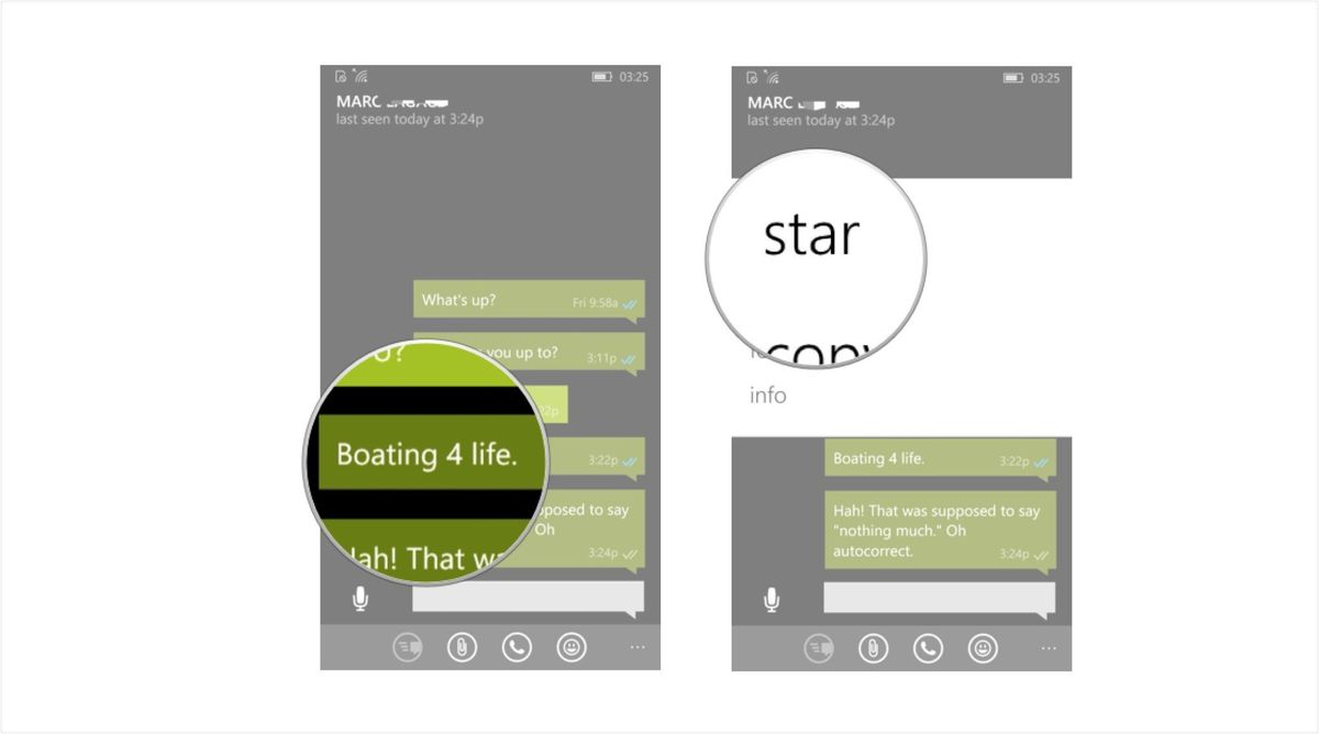 How to track, favorite, and forward messages in WhatsApp on Windows 10 ...