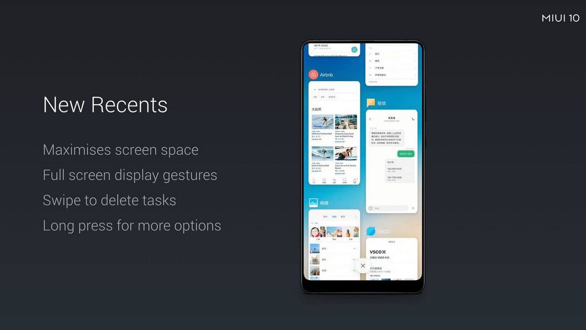 MIUI 10 update: Redesigned recent apps, AI portraits and more features ...