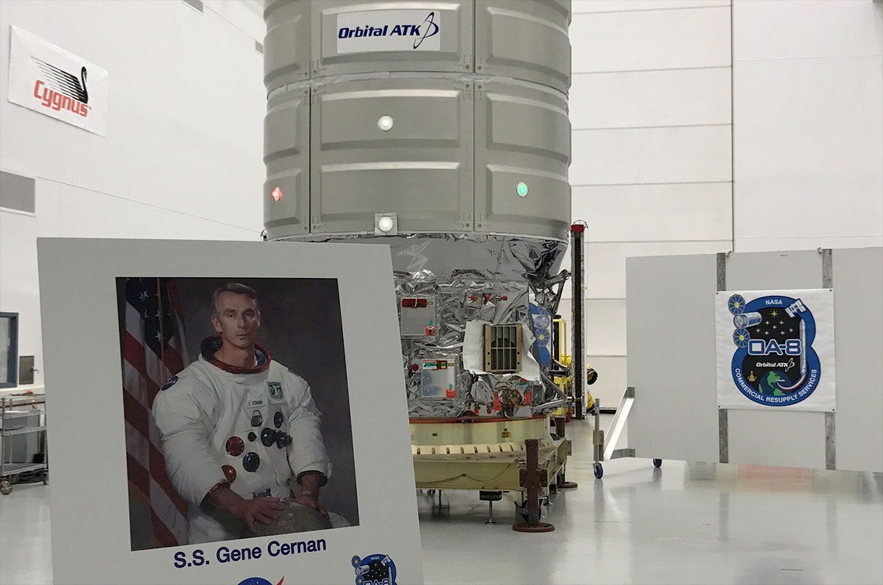S.S. Gene Cernan: Space Station Resupply Ship Named for Last Man on the ...