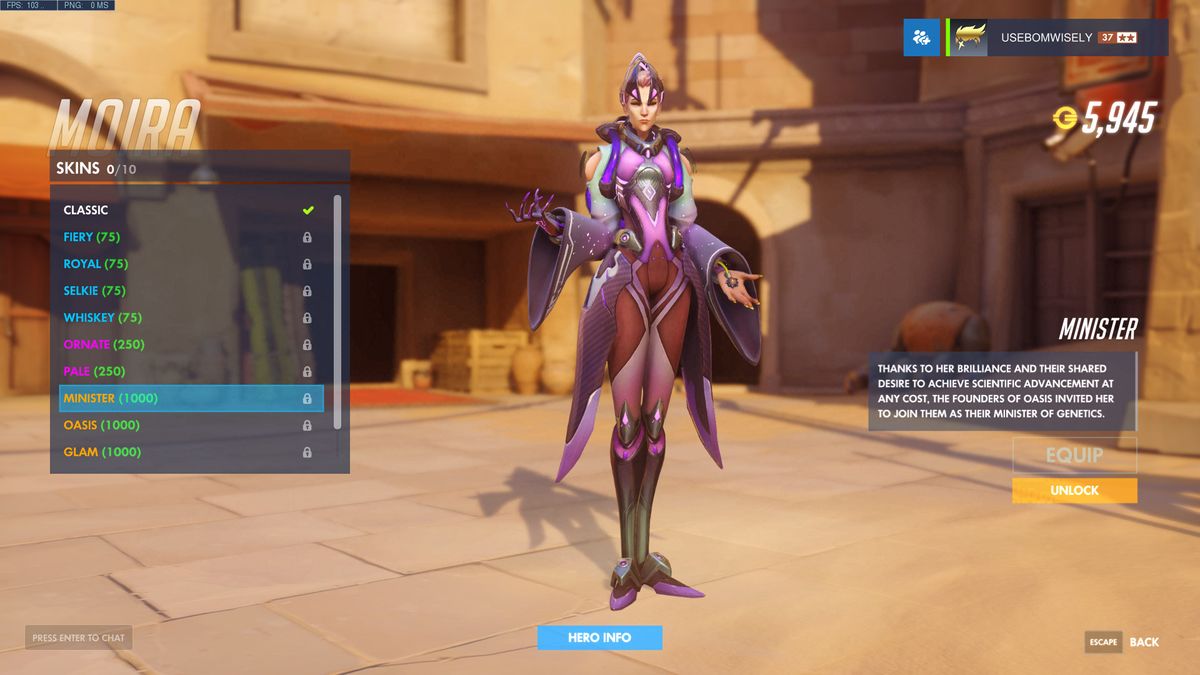See every new skin for Overwatch's new hero, Moira | PC Gamer