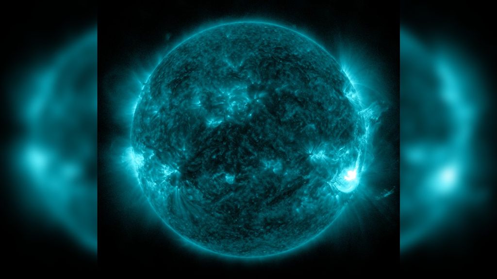 Solar flare blasts out strongest radiation storm since 2017 | Space